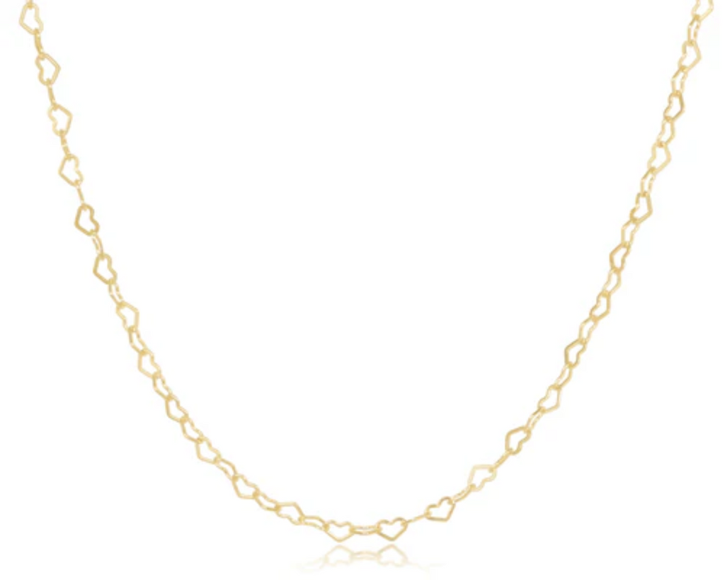 17” Choker Love Chain – The Brave Company