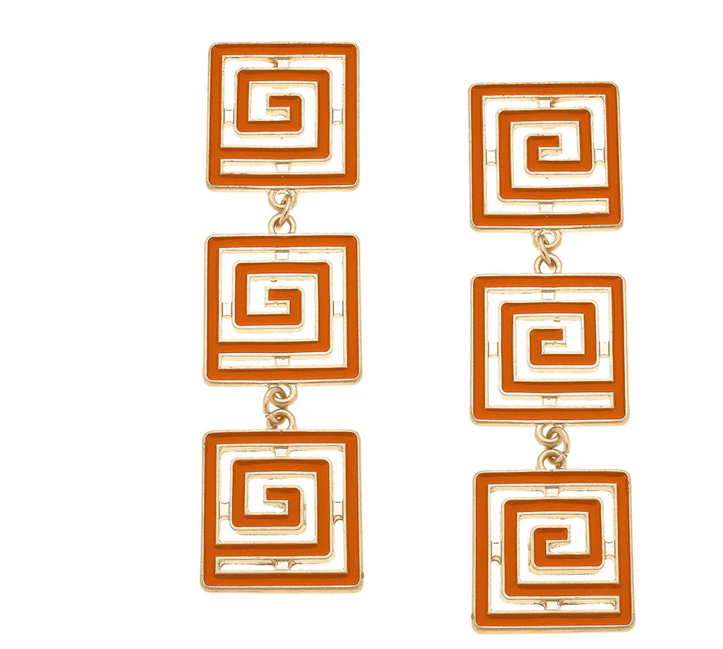 Gretchen Game Day Greek Keys – The Brave Company